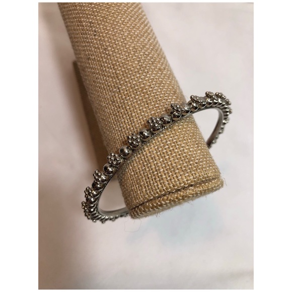 Jewelry | Large Silver Bangle Bracelet | Poshmark
